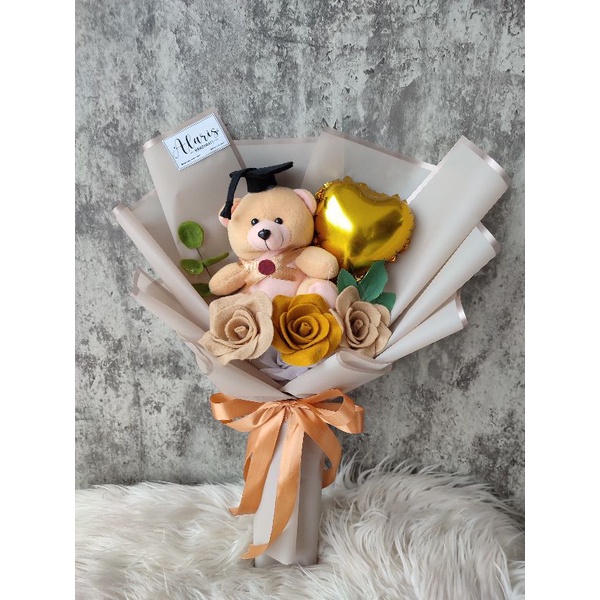 Jual bucket boneka wisuda ; buket boneka wisuda murah | Shopee Indonesia