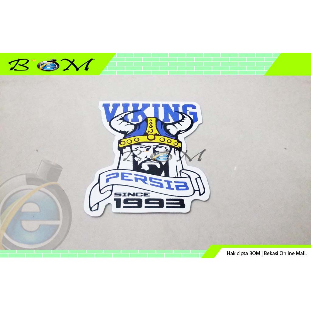 Jual stiker sticker gambar motor mobil viking persia persib since 1993 ...