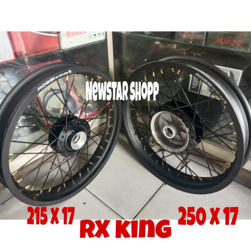 Jual velg set v rossi rx king set paketan 160 185 215 250 17 18 ...