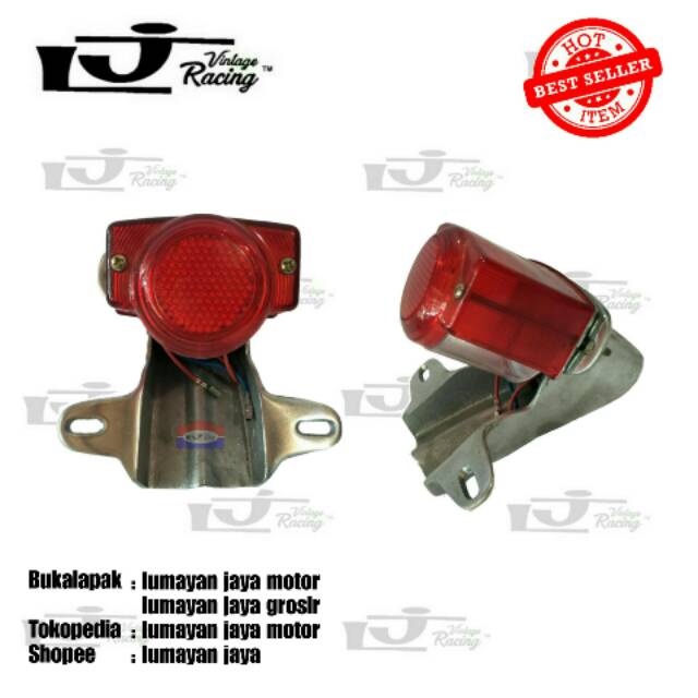 Jual Stoplamp honda dream mini lampu stop cb dream mini set pangkon ...