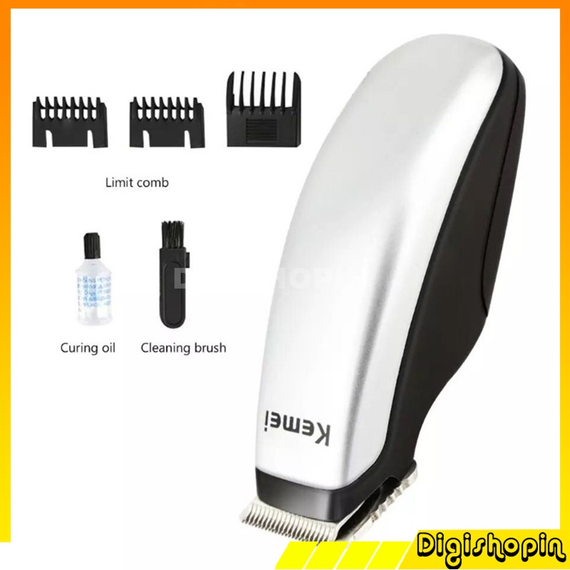 Jual Kemei Alat Cukur Elektrik Hair Trimmer Shaver / Pencukur Rambut ...