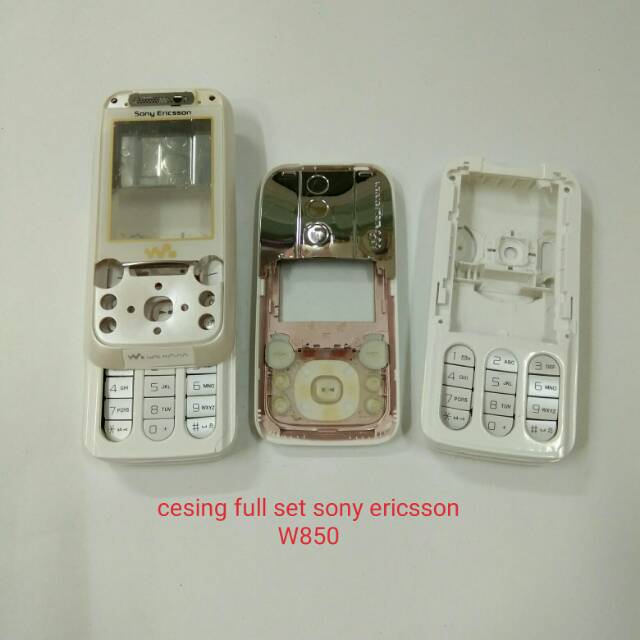 Jual Casing sony ericsson W850 casing original sony ericsson W850 full ...