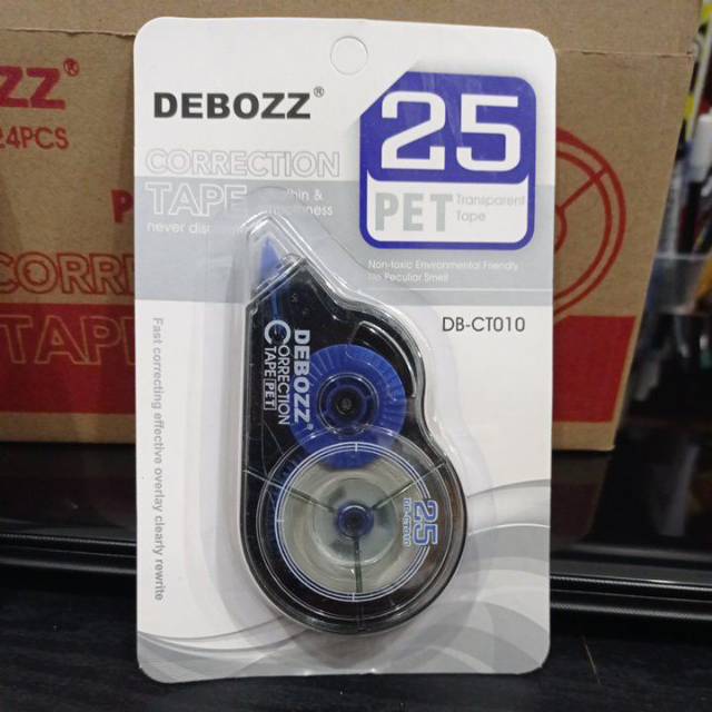 Jual Tip-Ex Debozz PET DB-CT010 25m Murah | Shopee Indonesia