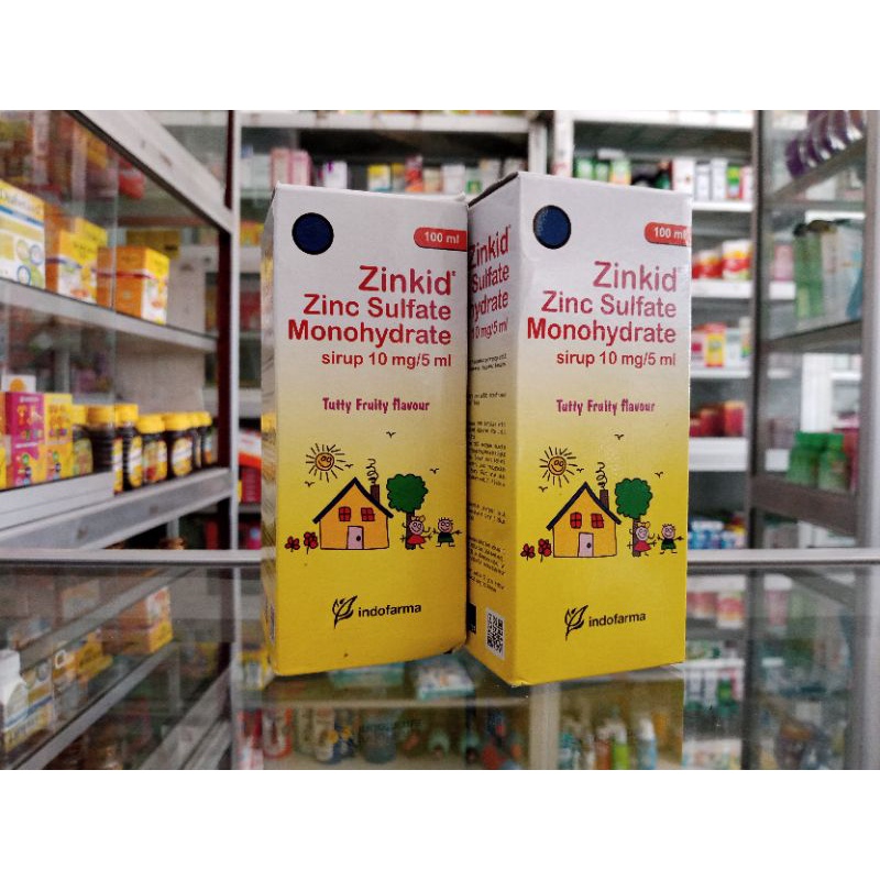 Jual ZINKID SIRUP 10MG/5ML 100 ML - ED 10/2025 | Shopee Indonesia