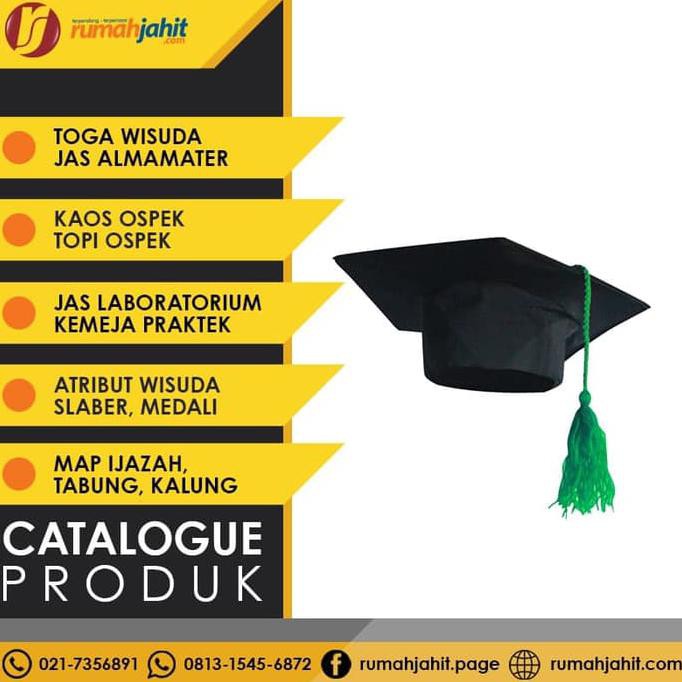 Jual Topi Toga Wisuda / Topi Wisuda / Topi Toga Dewasa / Toga Mahasiswa ...