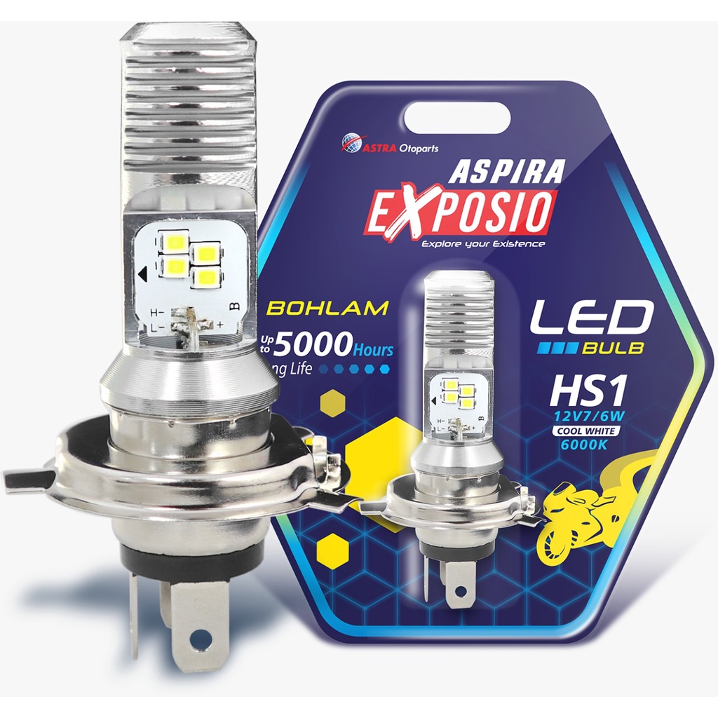 Jual Bohlam LED HS1 (LED BULB HS1) Aspira Exposio | Shopee Indonesia