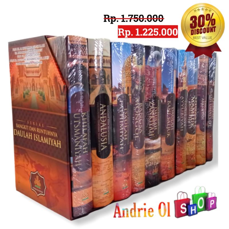 Jual Serial Bangkit Dan Runtuhnya Daulah Islamiyah 10 Jilid | Pustaka Al-Kautsar | Shopee Indonesia