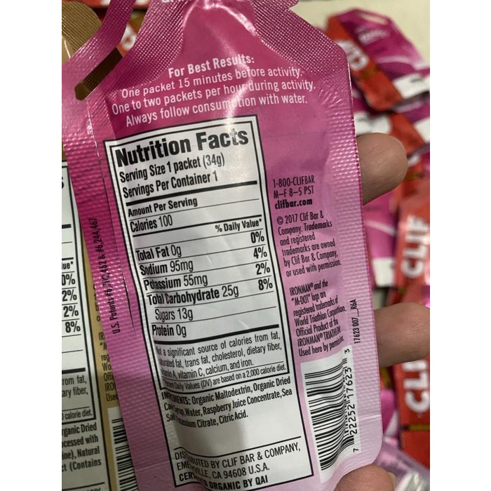 Jual Clif Shot Energy Gel bukan Gu Gel Bar | Shopee Indonesia