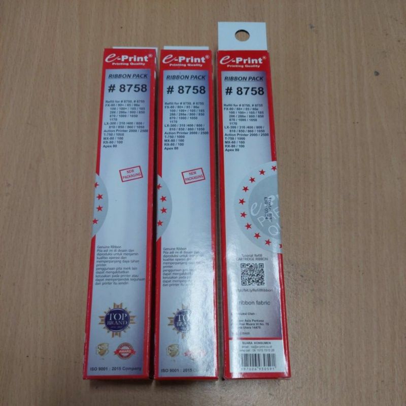 Jual Refill Pita Epson LX-300 Eprint 8758 / Refill Pita Eprint LX-310 ...