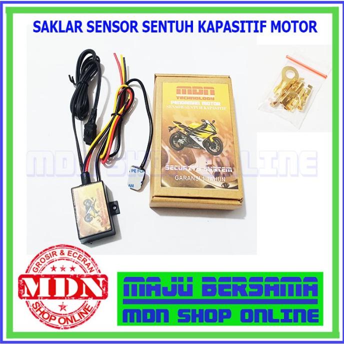 Jual Saklar sensor sentuh kapasitif pengaman motor anti maling | Shopee Indonesia