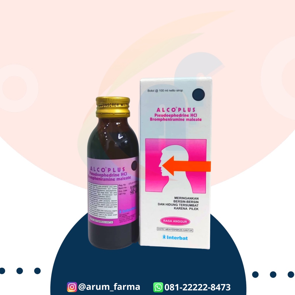 Jual ALCO PLUS/ALCO PLUS DMP/ALCO DROPS SIRUP/SYR | Shopee Indonesia