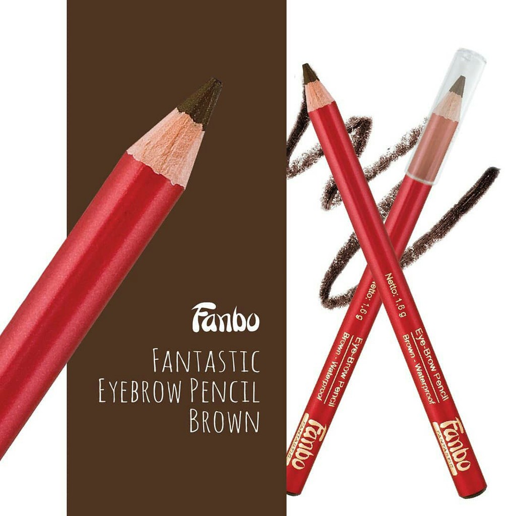 Jual FANBO FANTASTIC EYEBROW Pensil Alis (Body Merah) | Shopee Indonesia