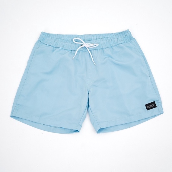 Jual BEACHWELL Celana Pendek Pria Basic Boardshort - AQUA | Shopee Indonesia