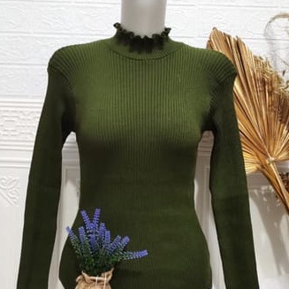 Jual DAISY CURLY INNER ATASAN RAJUT WANITA BLOUSE RAJUT DALAMAN WANITA ...