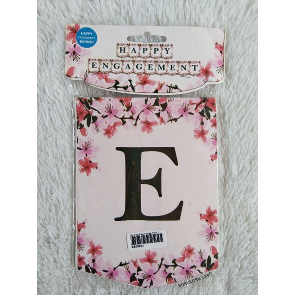 Jual Banner tulisan happy engagement / buntingflag | Shopee Indonesia