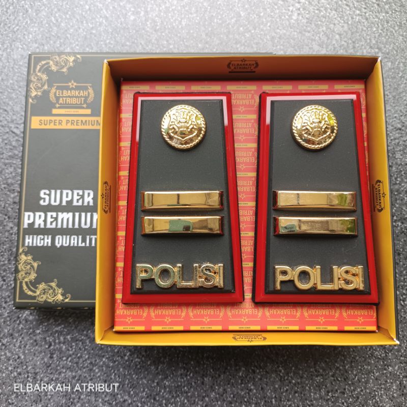 Jual PANGKAT PDH POLRI IPTU FULL AKRILIK DOVE LIS MERAH GLOSY | Shopee ...