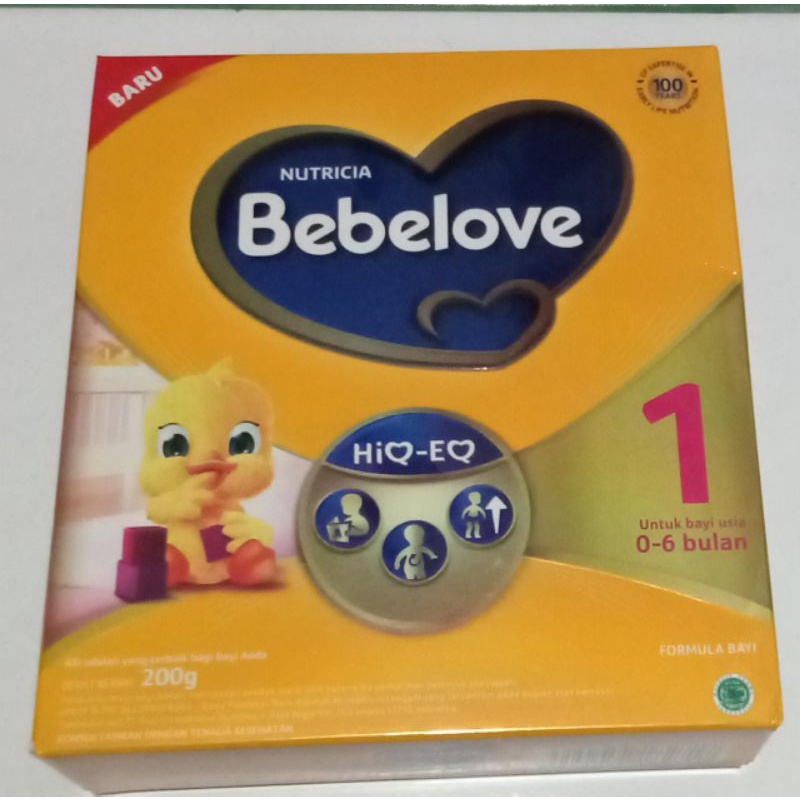 Jual BEBELOVE 1 Susu Formula Bayi 0 to 6 Bulan 200g 200 g | Shopee ...