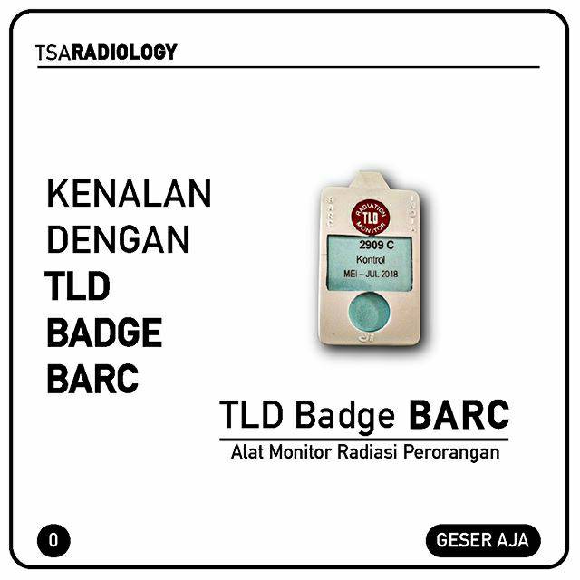 Jual Alat Pemantau Dosis Radiasi Radiologi TLD Badge BARC, TLD Badge ...
