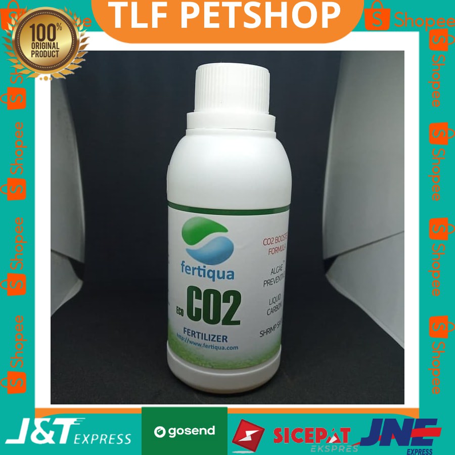 Jual FERTIQUA BOTOL BESAR 250ml pupuk cair aquascape eco co2 250 ml ORIGINAL (REKOMENDASI SHOPEE ...