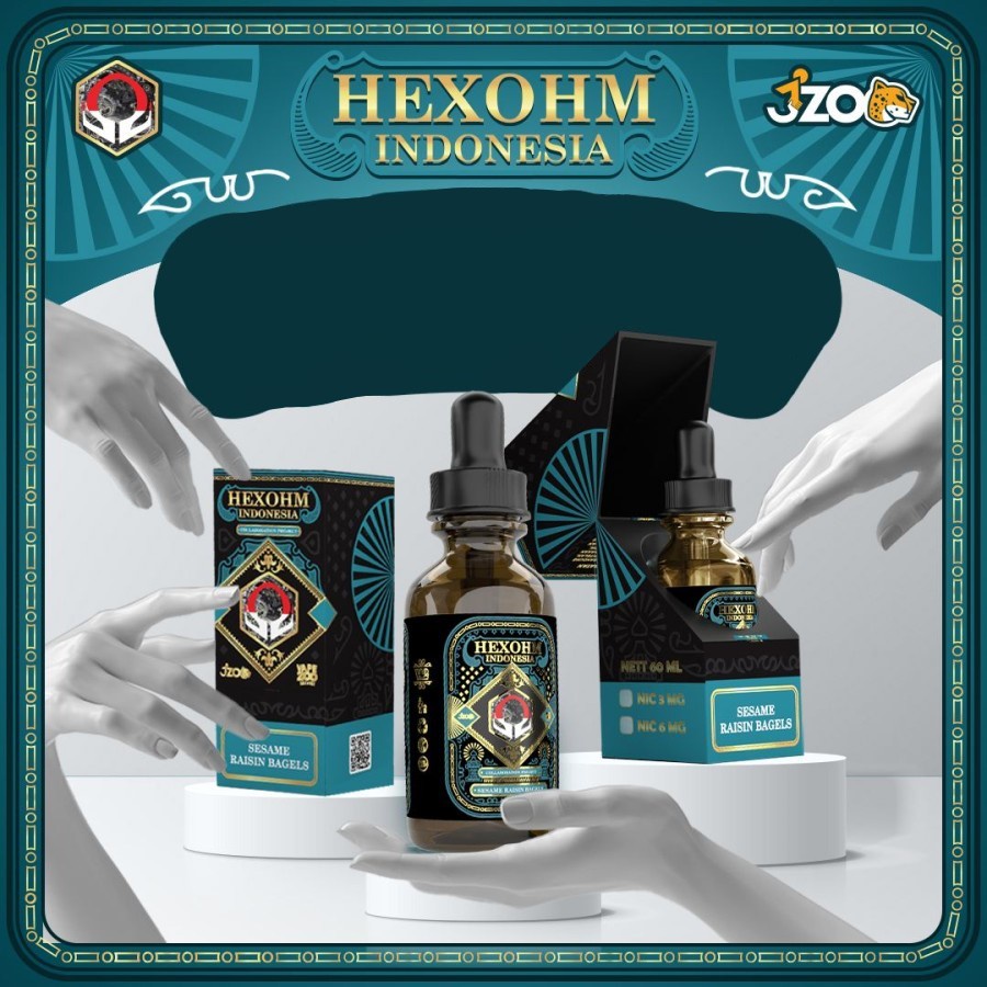 Jual LIQUID HEXOHM INDONESIA 60ML 100% AUTHENTIC HEXOHM LIQUID FREEBASE ...