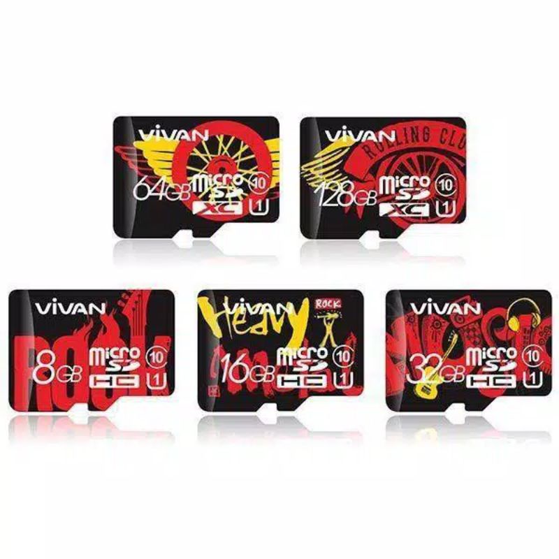 Jual VIVAN Turbo Memory Card Original 8GB 16GB 32GB 64GB 128GB Kartu ...