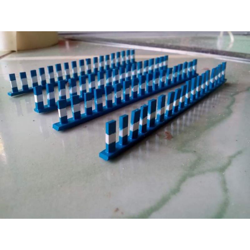Jual miniatur pagar jalur kereta api scale HO | Shopee Indonesia