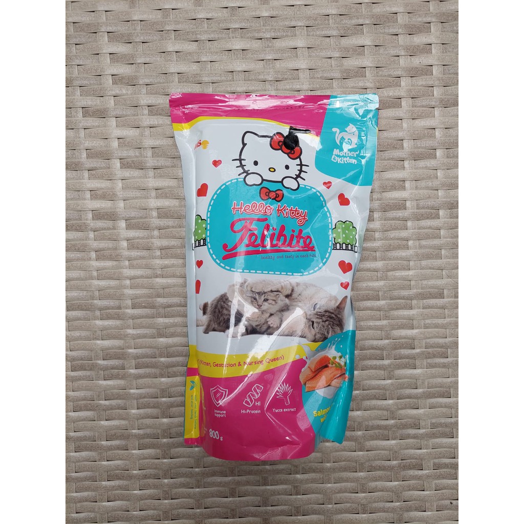 Jual MAKANAN KERING KUCING FELIBITE KITTEN (HELLO KITTY) 800 g | Shopee ...