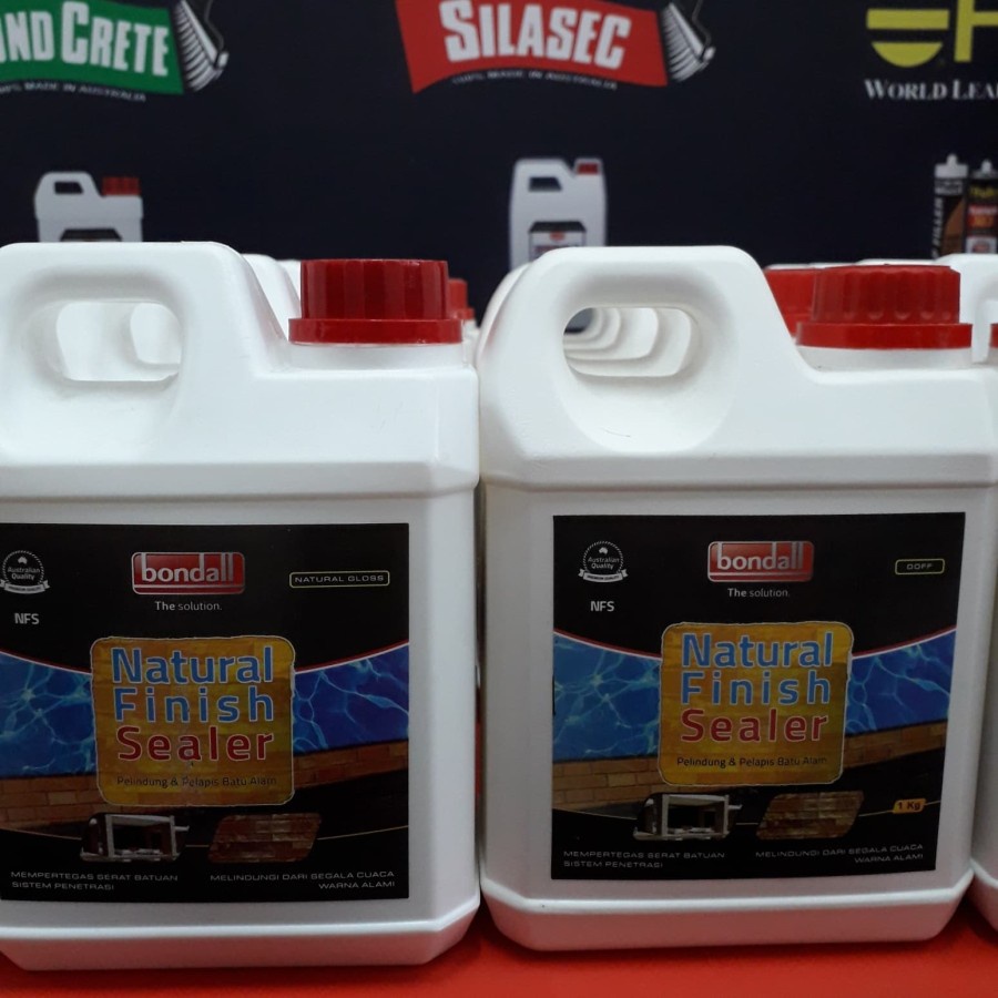 Jual bondall natural finish sealer pelindung dan pelapis batu alam DOFF ...