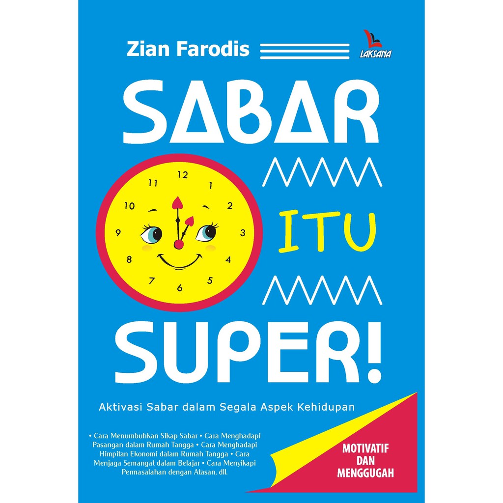 Jual Buku Sabar Itu Super - Zian Farodis - Laksana | Shopee Indonesia