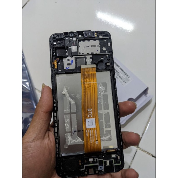 Jual lcd original samsung A12 A125 copotan | Shopee Indonesia