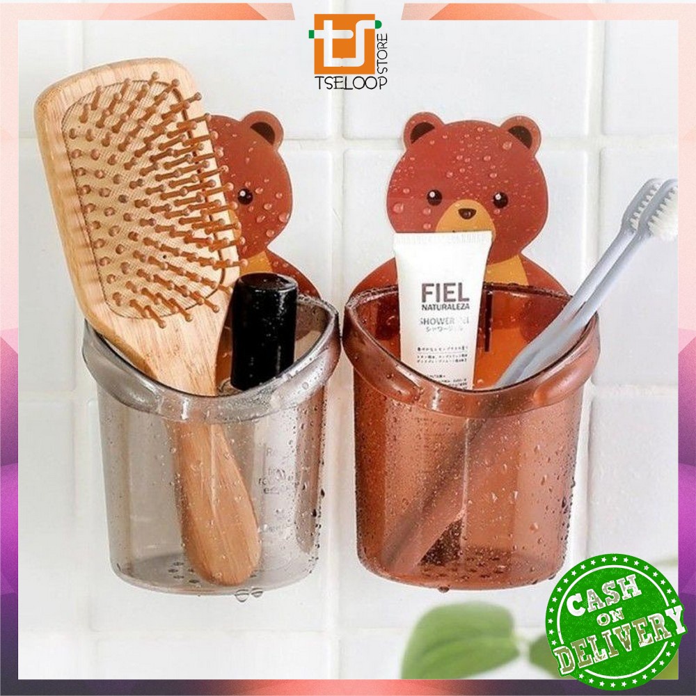 Jual OFM-C452 Rak Tempel Tempat Sikat Gigi Bear Rak Serbaguna Kamar ...