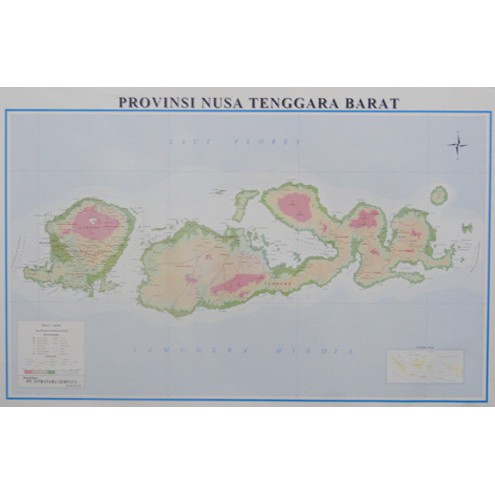 Jual PETA PROVINSI NUSA TENGGARA BARAT (LIPAT) | Shopee Indonesia