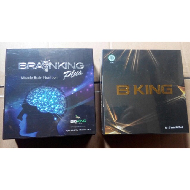 Jual BRAINKING PLUS KEMASAN BARU NUTRISI OTAK (1 BOTOL) | Shopee Indonesia