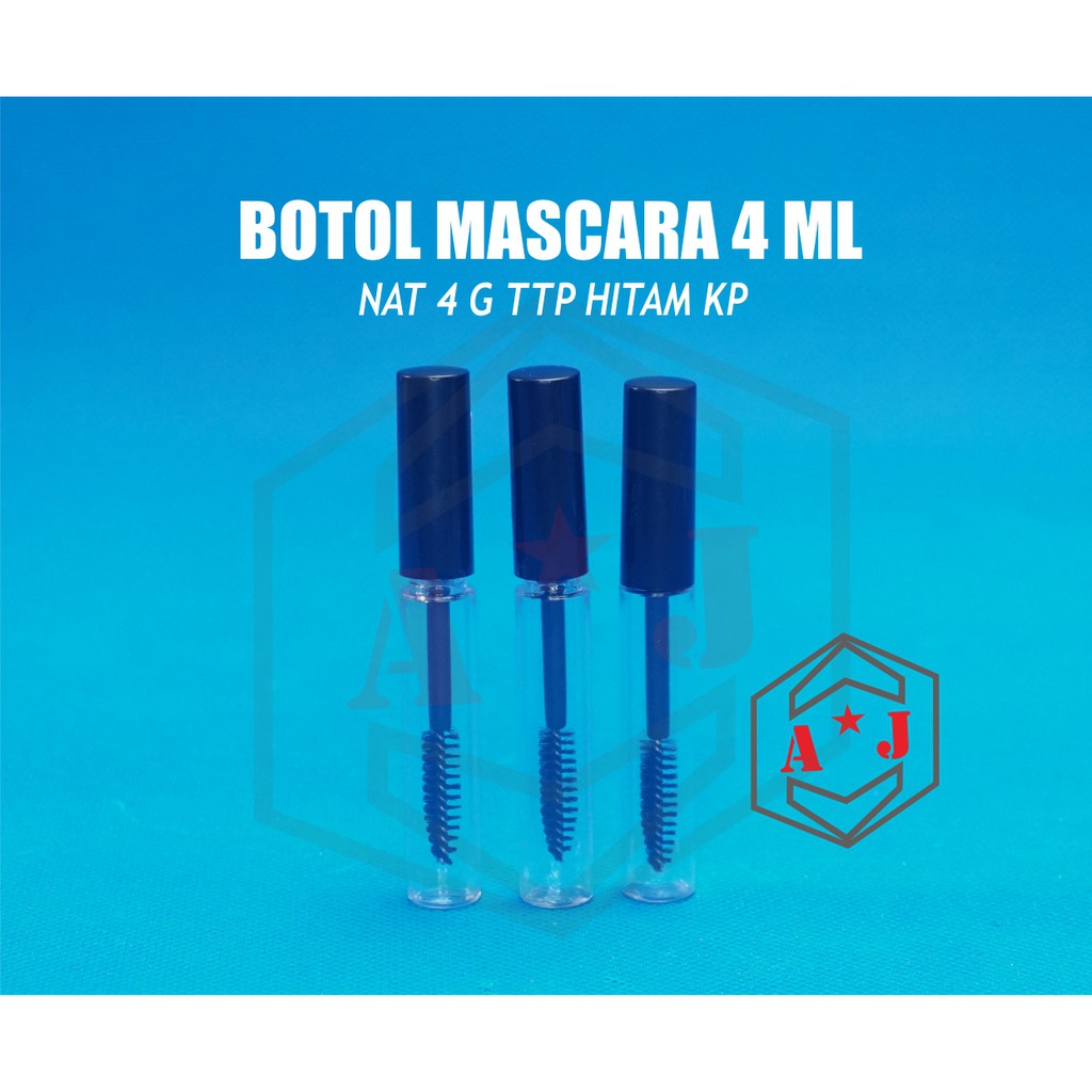 Jual Botol Maskara 4 Ml Bening/Botol Maskara Kosong/Botol Kosmetik/Yk ...