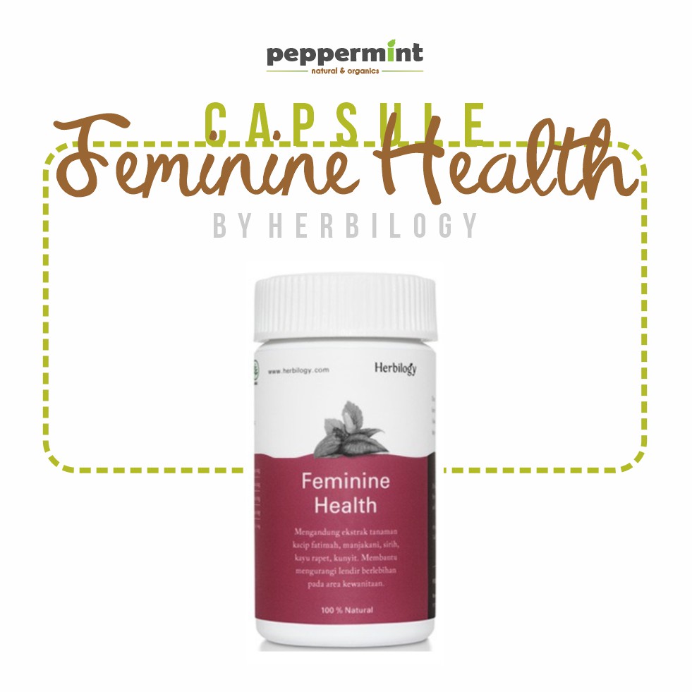 Jual Herbilogy Feminine Health Capsule / Suplemen Kesehatan Wanita (60 ...