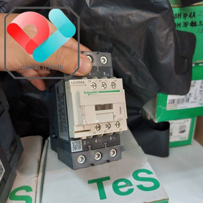 Jual Contactor Schneider Kontaktor LC1D65AM7 220V LC1D65A ORIGINAL ...