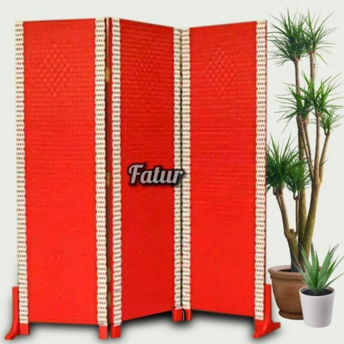 Jual Sketsel/ partisi/ pembatas ruangan 3 pintu MULTIFUNGSI | Shopee ...