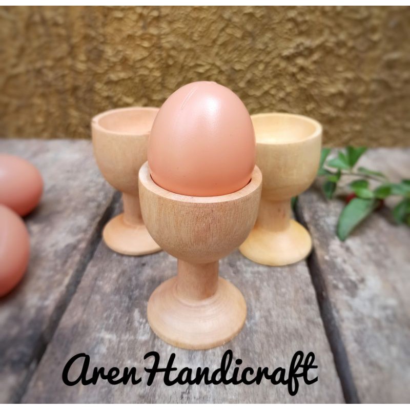 Jual ARENHANDICRAFT Tempat telur kayu mahoni | Shopee Indonesia