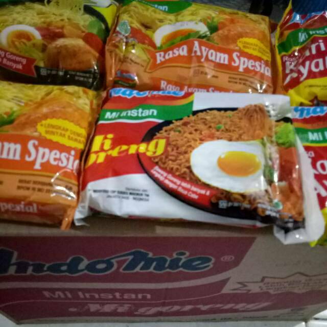 Jual Indomie All Varian Indomie Goreng Mie Instan Kari Indomie Ayam ...