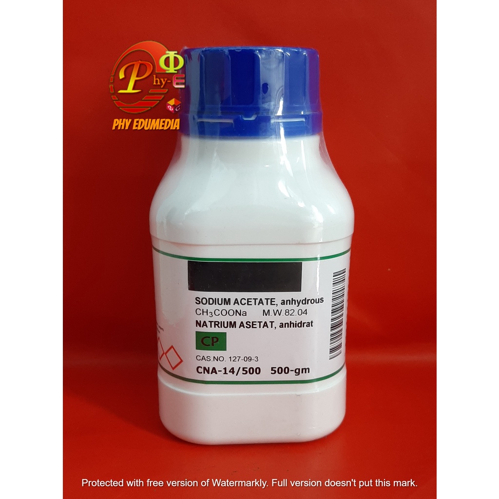 Jual Sodium Acetate / Sodium Asetat / Natrium Acetate / Natrium Asetat ...
