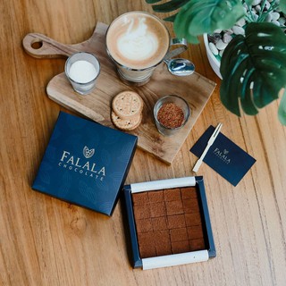 Jual Falala Dark Chocolate Small | Japanese Nama Chocolate Premium ...
