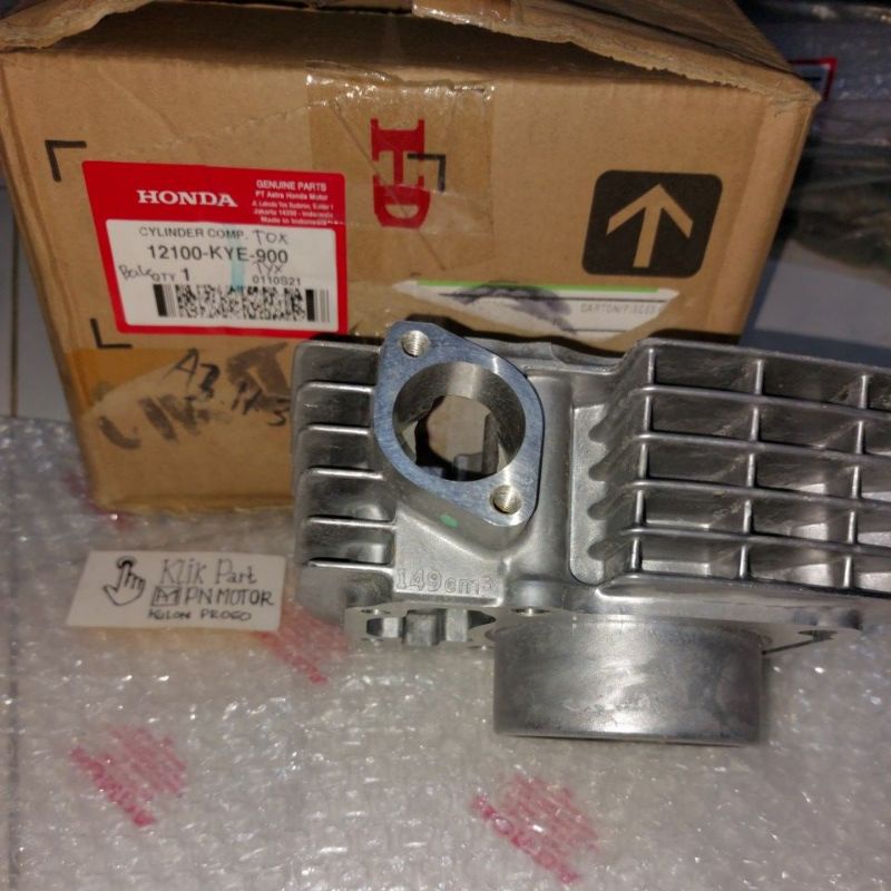 Jual 12100-kye-900 cylinder comp silinder blok megapro monoshock verza crf 150 | Shopee Indonesia