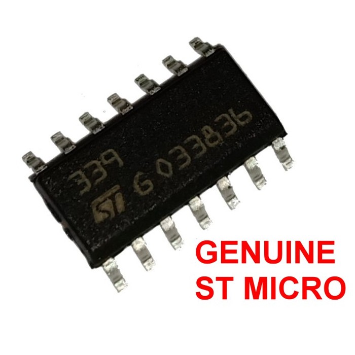 Jual LM339 Quad Comparator SMD - Genuine ST Micro ~El~Xt1~ | Shopee Indonesia