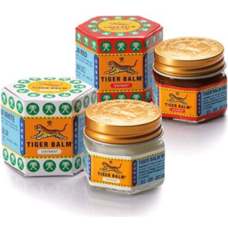 Jual TIGER BALM / BALSEM TIGER RED OINTMENT / WHITE OINTMENT 20 GR ...
