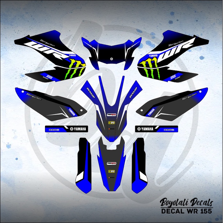 Jual DECAL STICKER WR 155 R (004) DEKAL STIKER FULLBODY 2017 2018 2019 ...