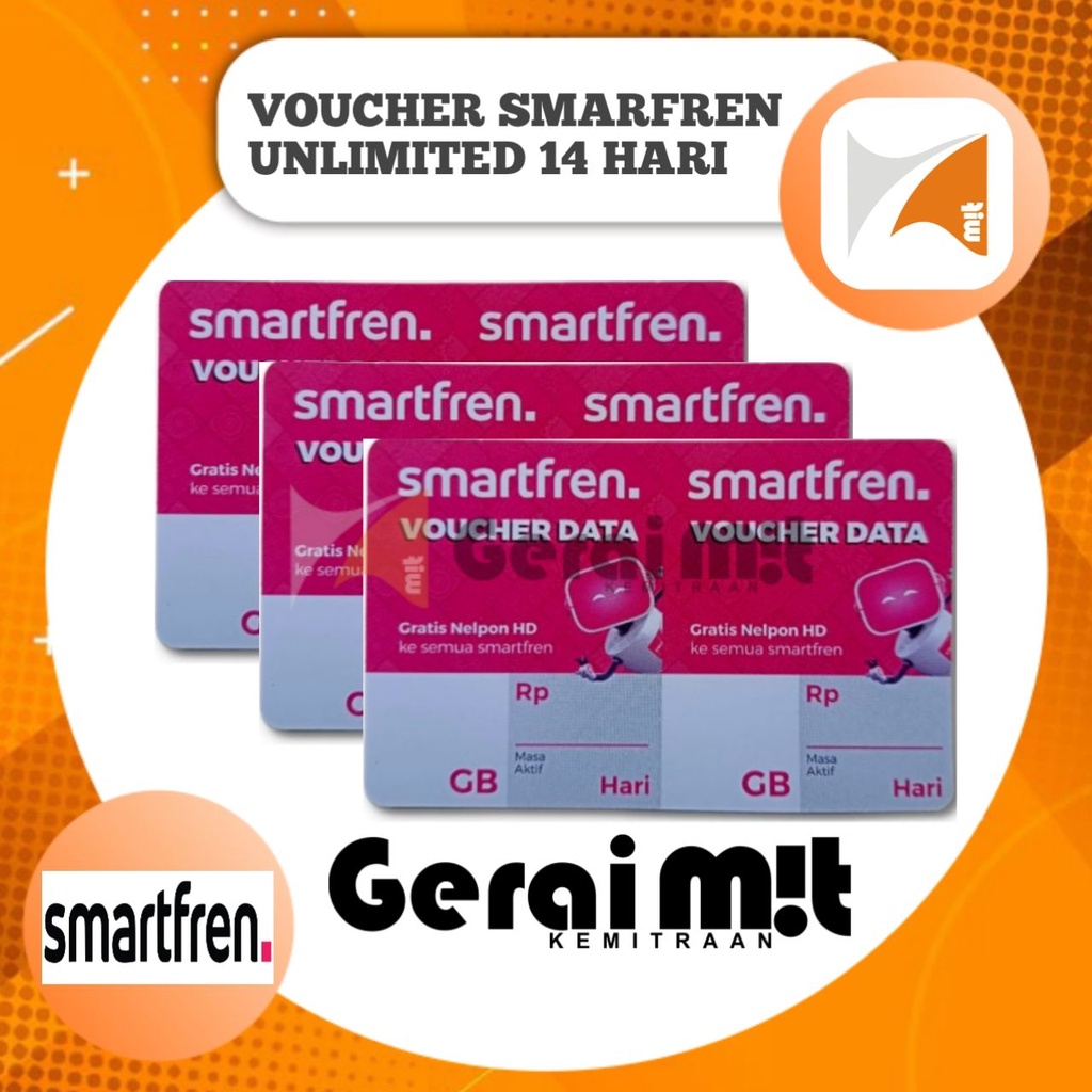 Jual Voucher Kuota Smartfren Unlimited 14Hari | Shopee Indonesia