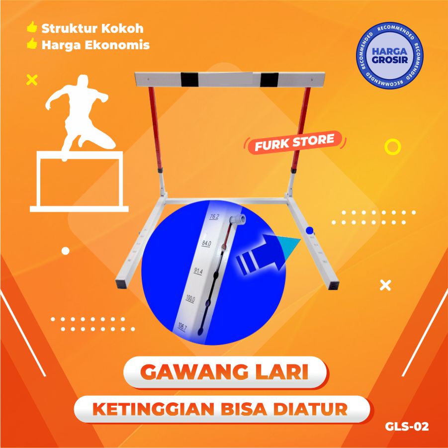 Jual Gawang Lari GLS-02, Halang Rintang, Lari Gawang Atletik, Gawang ...