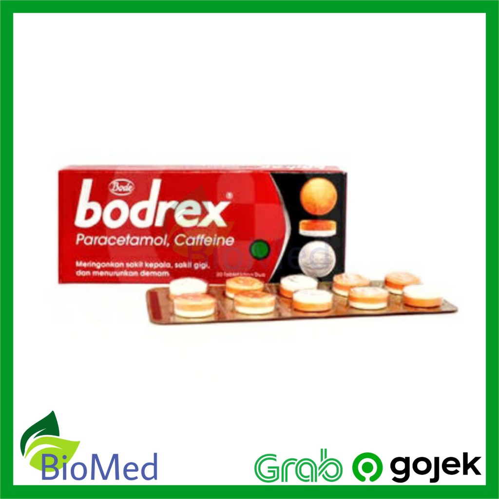 Jual BODREX TABLET - Obat Pusing Demam Sakit Kepala Tahan Sakit ...