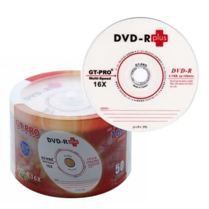 Jual DVD R PLUS GT-PRO ISI 50 DISK | Shopee Indonesia