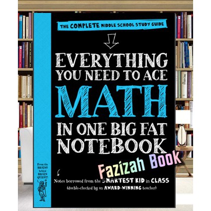 Jual Everything You Need to Ace Math in One Big Fat Notebook | Shopee ...